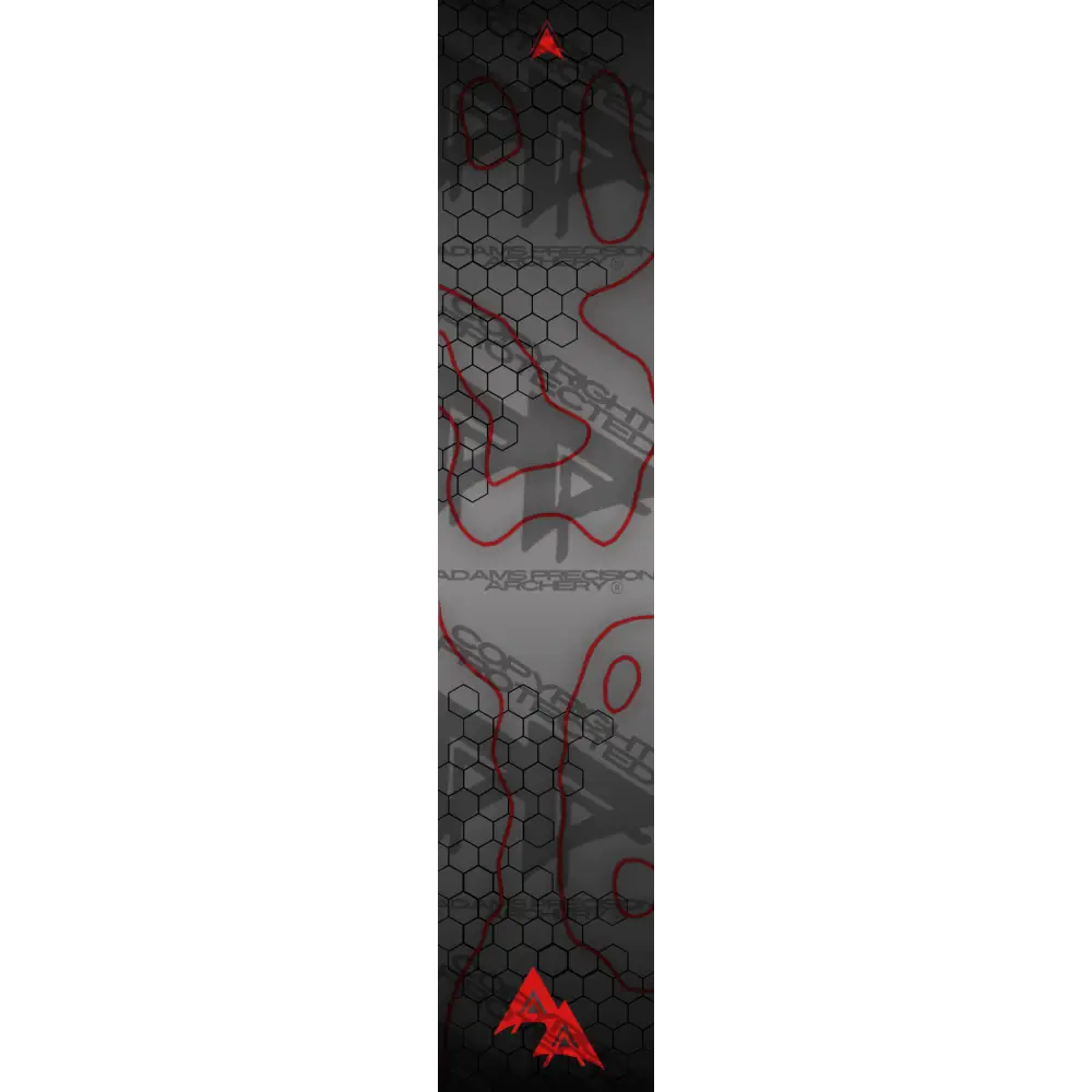 2.0 COMBO SERIES ARROW WRAPS - GREY | RED – ADAMS PRECISION ARCHERY