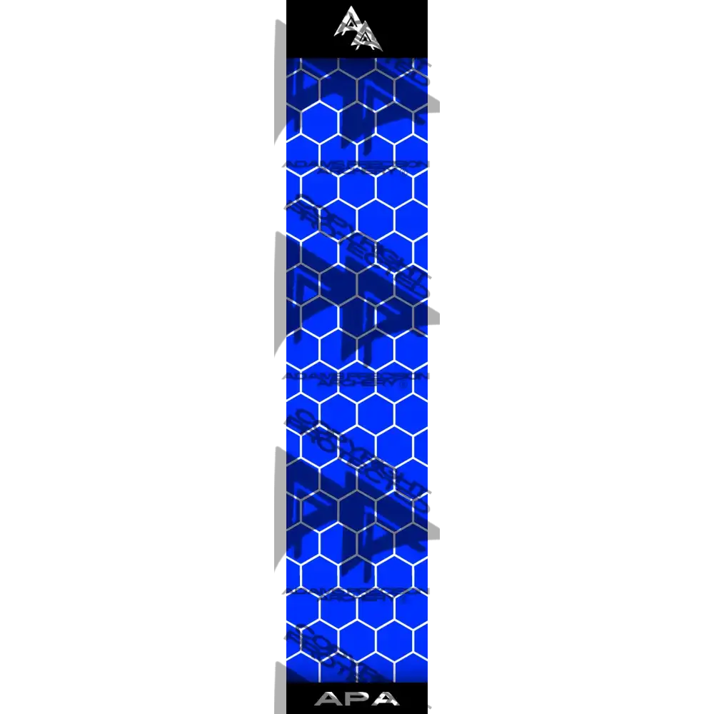 APA BLUE FILLED HEX SERIES ARROW WRAP UBUILD KIT™ – ADAMS PRECISION ARCHERY