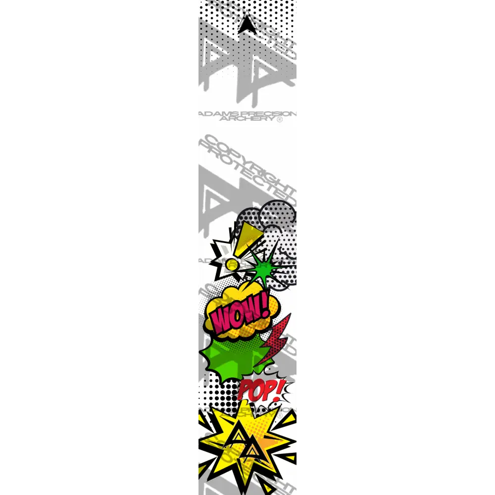 APA COMICBOOK SERIES ARROW WRAPS - INTERJECTIONS – ADAMS PRECISION ARCHERY