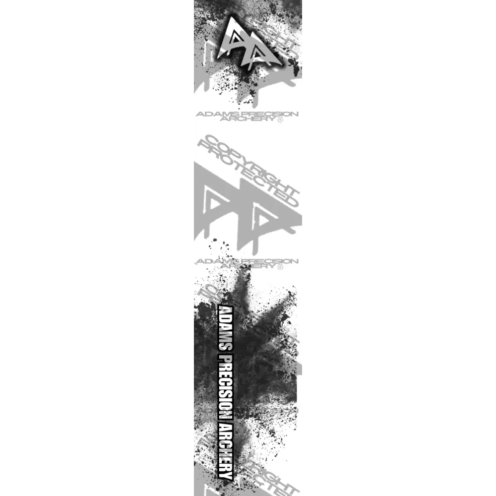 APA CONCRETE BLAST SERIES ARROW WRAPS - WHITE UBUILD KIT™ – ADAMS ...