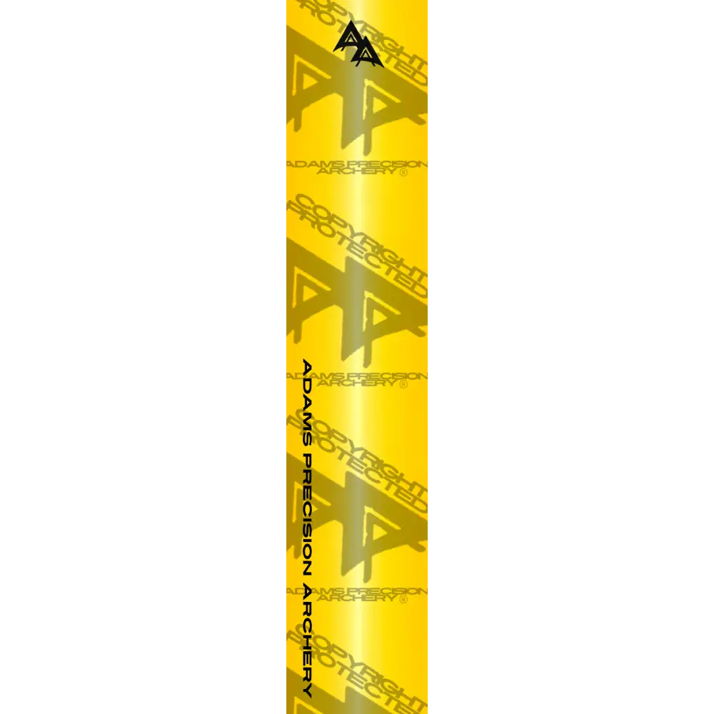 APA CYLINDER FADE SERIES ARROW WRAPS - YELLOW UBUILD KIT™ – ADAMS ...