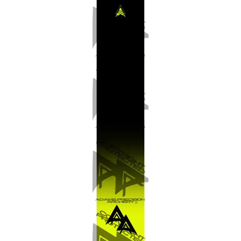 APA DISSOLVE FLO YELLOW SERIES ARROW WRAP UBUILD KIT™ – ADAMS PRECISION ...
