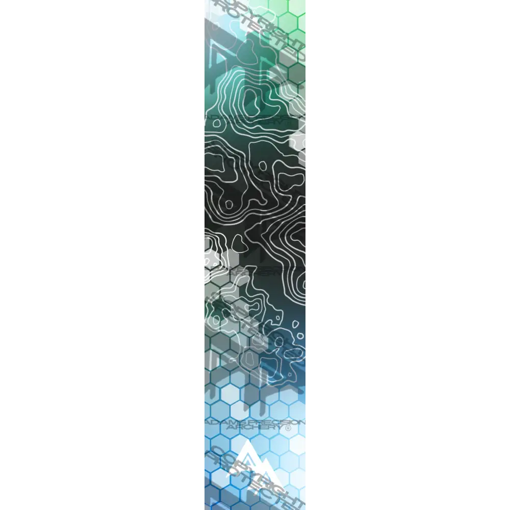 APA HEXFLOW SERIES ARROW WRAPS - DARK OCEAN – ADAMS PRECISION ARCHERY