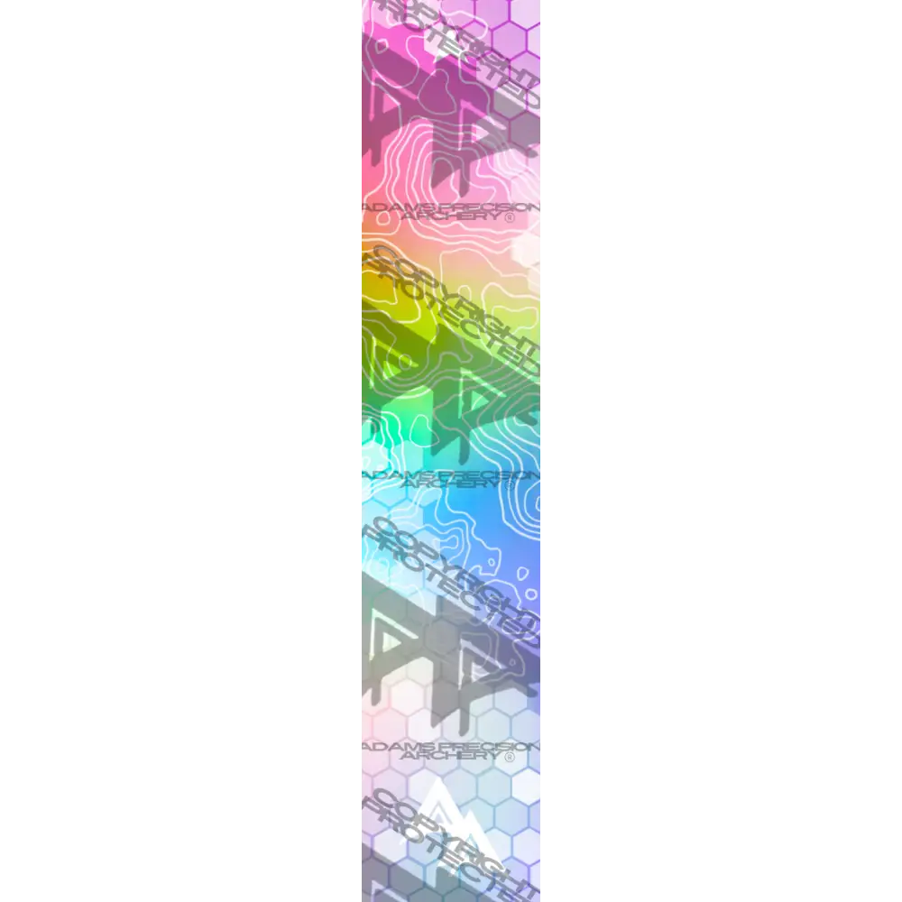 APA HEXFLOW SERIES ARROW WRAPS - RAINBOW – ADAMS PRECISION ARCHERY