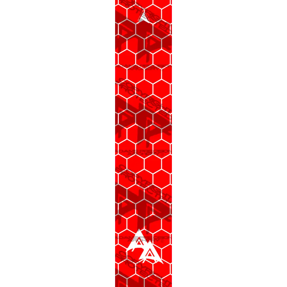 APA RED FILLED HEX SERIES ARROW WRAP – ADAMS PRECISION ARCHERY