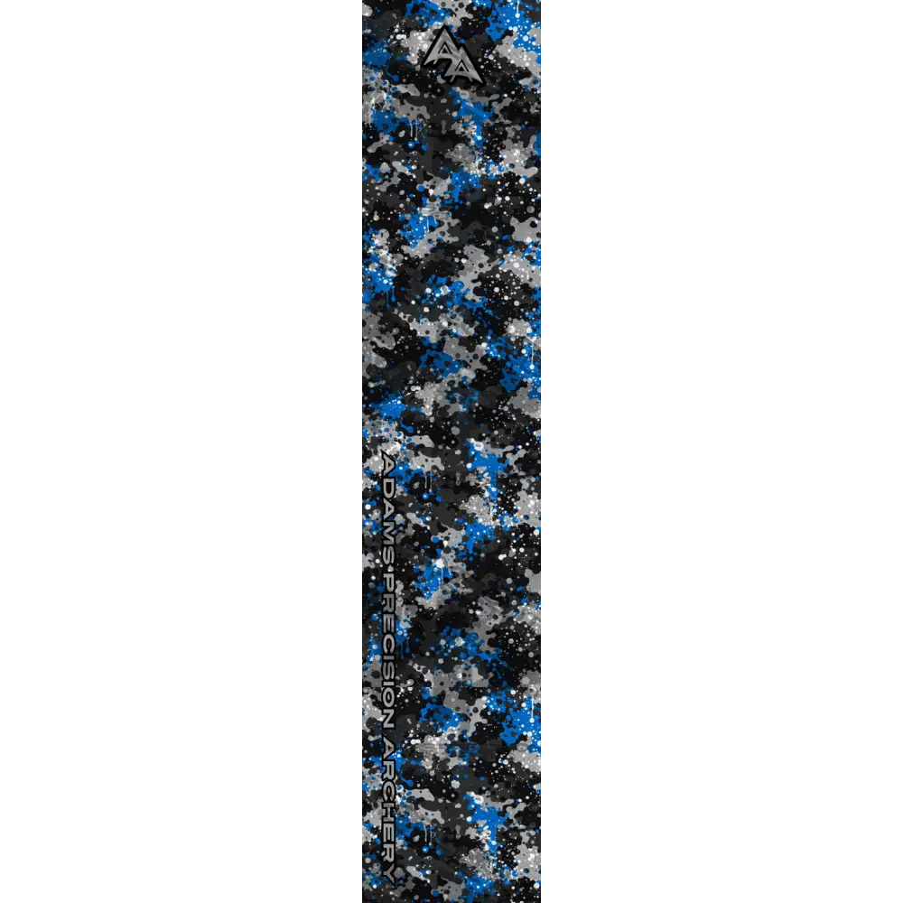 APA SPLATTERCAM SERIES ARROW WRAPS - BLUE – ADAMS PRECISION ARCHERY